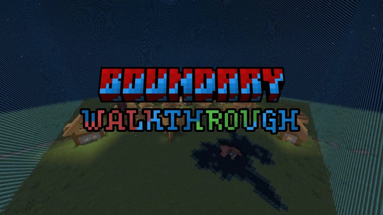 Boundary - Minecraft Map Walkthrough - YouTube
