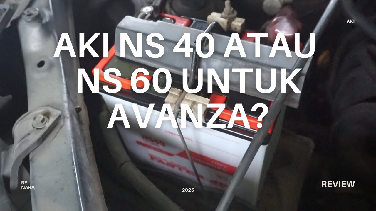 ACCU / AKI FASTER MURAH TAPI AWET UNTUK AVANZA - YouTube