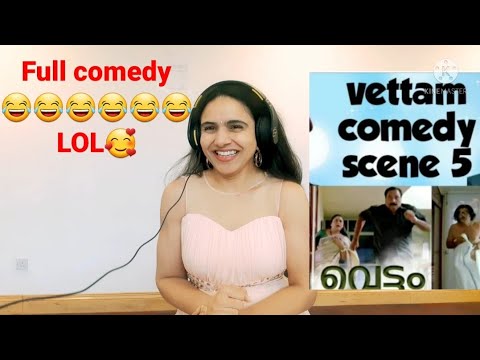 Vettam Comedy Scene 5 Reaction😂|Dillep|Kalabhavan Mani|The ladyboss# ...