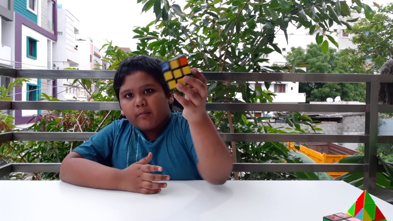 Akshaj Reddy Rubik's Cube Solve - YouTube