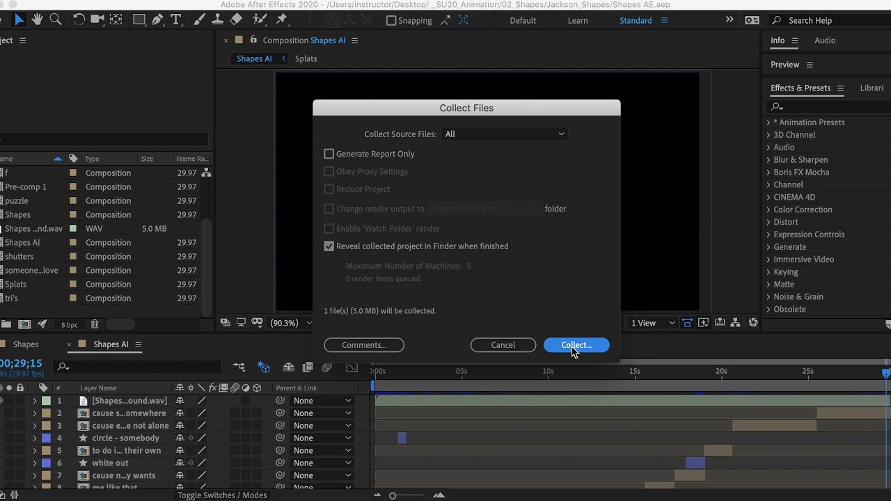 Managing Files and Assets in After Effects - YouTube