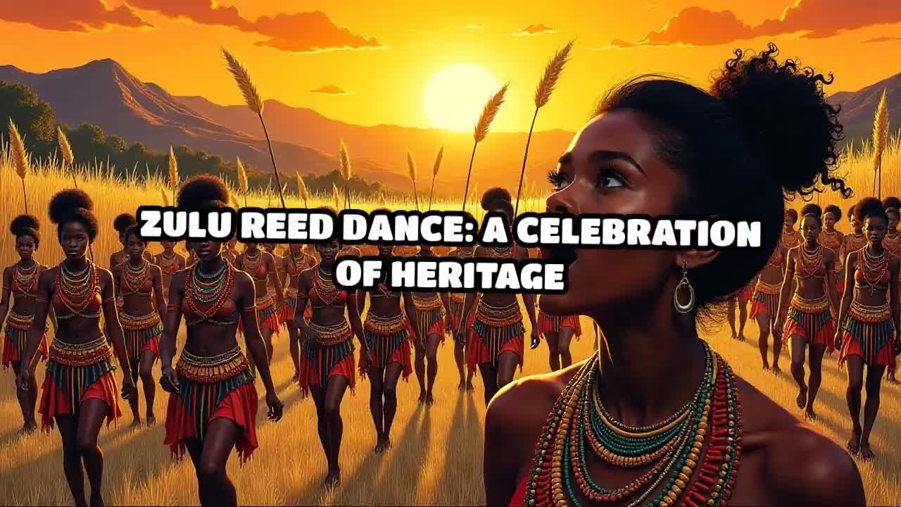 Zulu Reed Dance: A Celebration of Heritage - YouTube