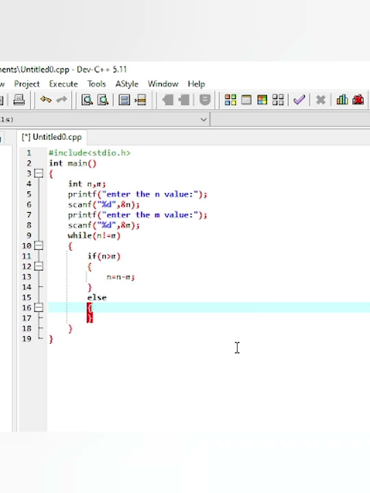 Find A Gcd In C Programming Shorts Ytshort Clanguage Youtube