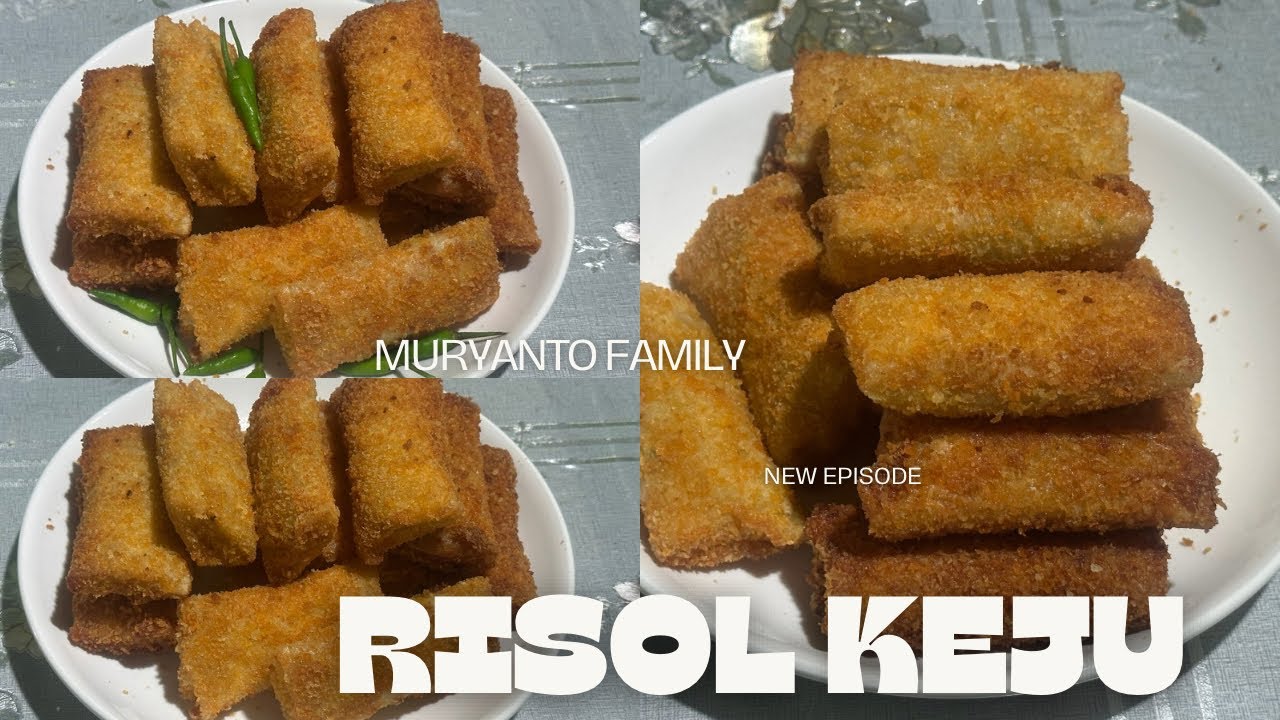 CARA BUAT RISOL KEJU YG LUMER DAN GEMOY COCOK TEMAN NGETEH - YouTube