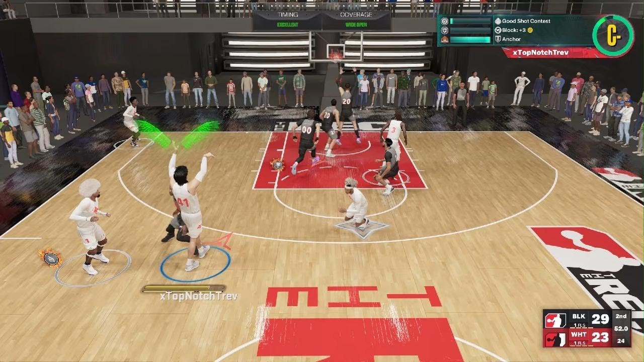 NBA 2K23 Block and Three Pointer - YouTube
