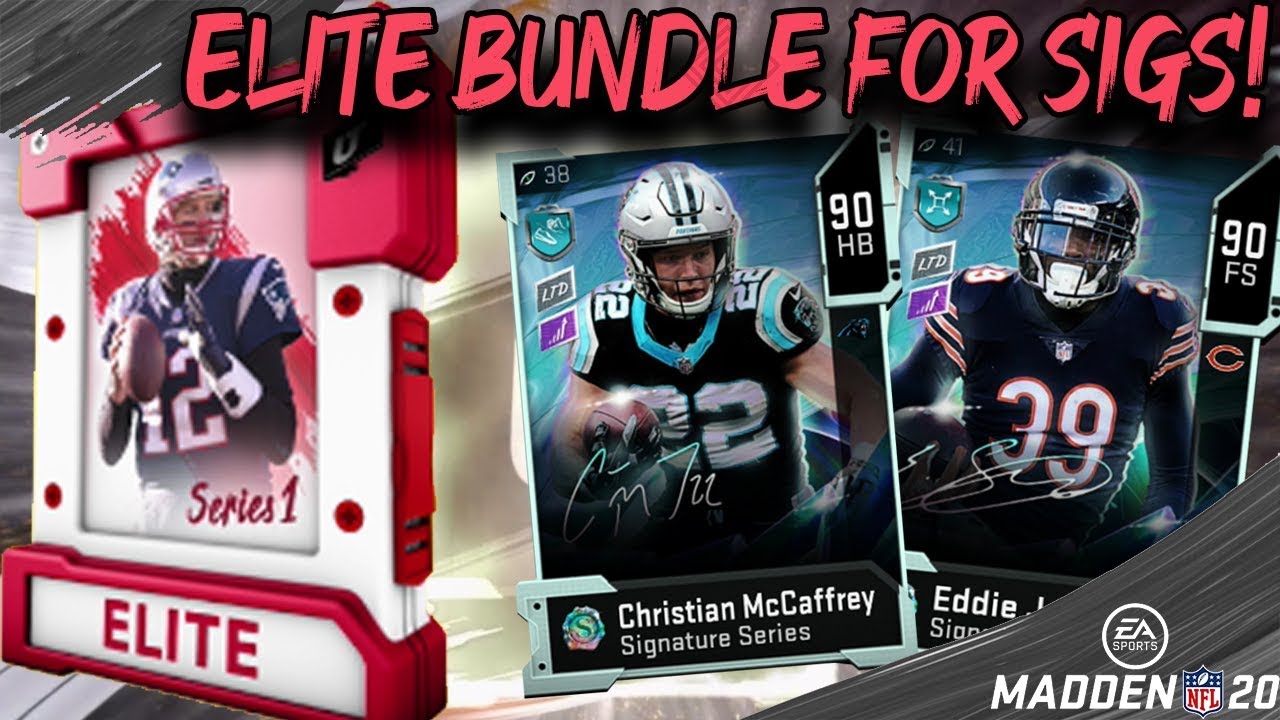 ELITE BUNDLE FOR LIMITED SIGNATURES! MADDEN 20 ULTIMATE TEAM - YouTube