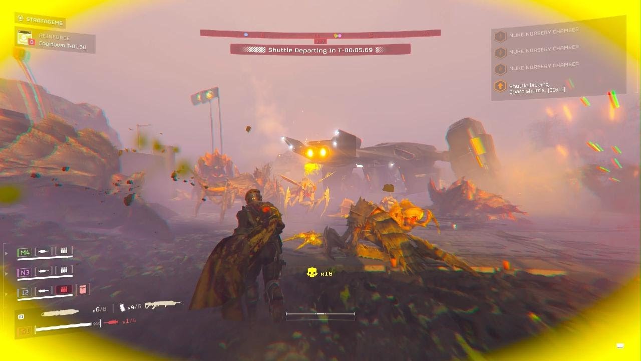 HELLDIVERS 2 - the knife throw - YouTube