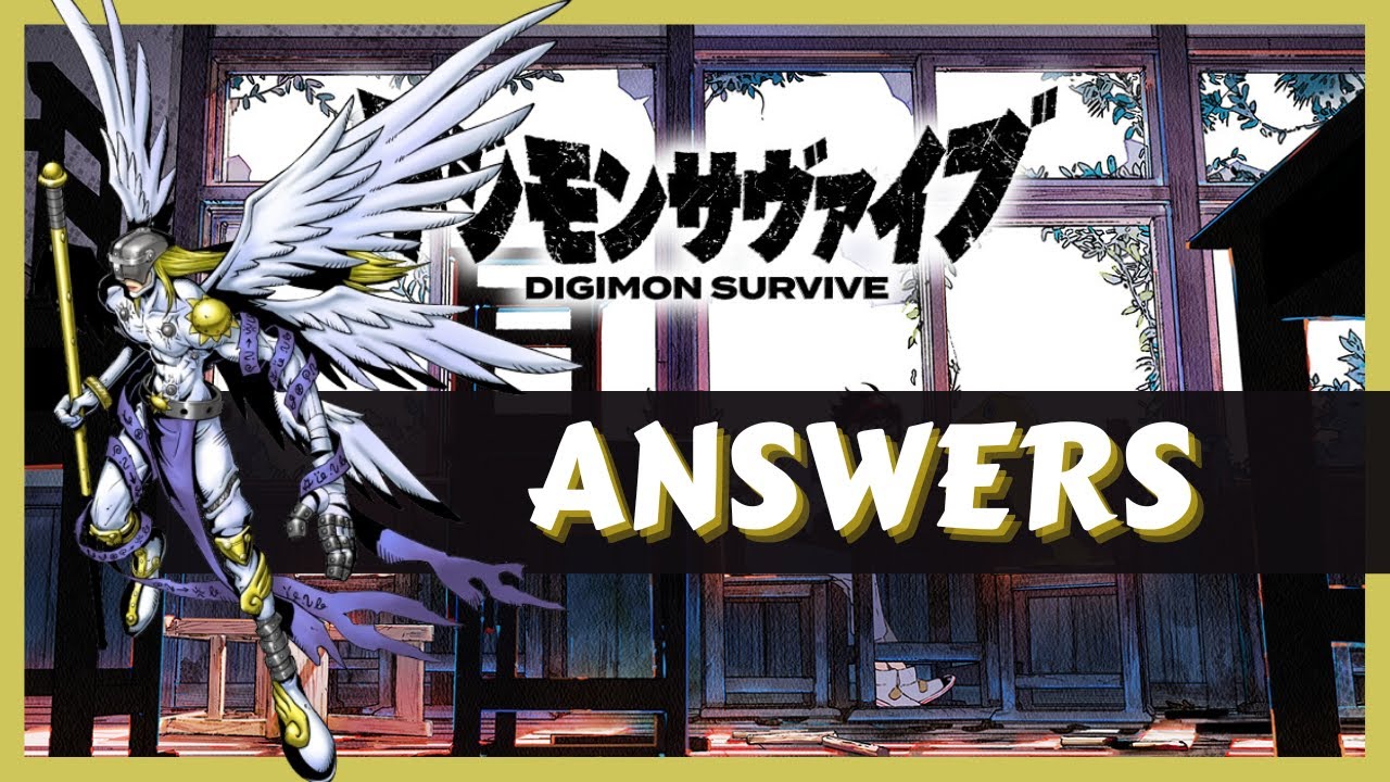 Digimon Survive - How to ANSWER Angemon correctly? - YouTube