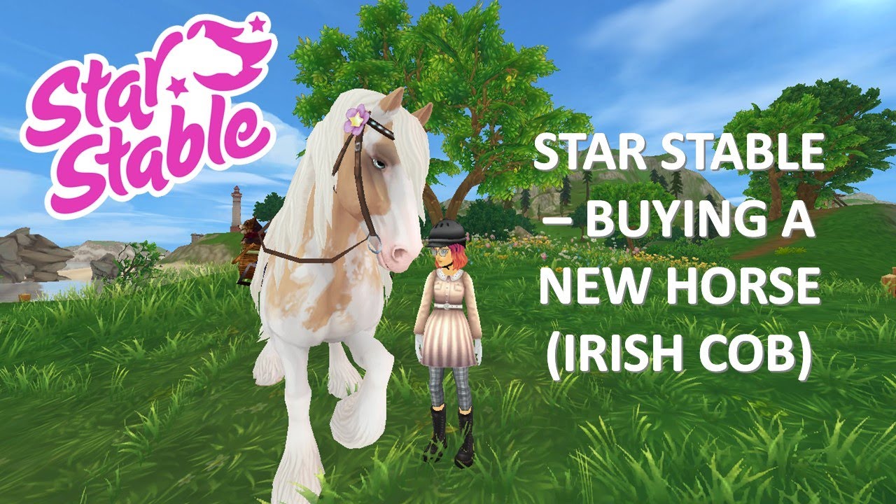 STAR STABLE - BUYING A NEW HORSE TINKER (IRISH COB) - YouTube