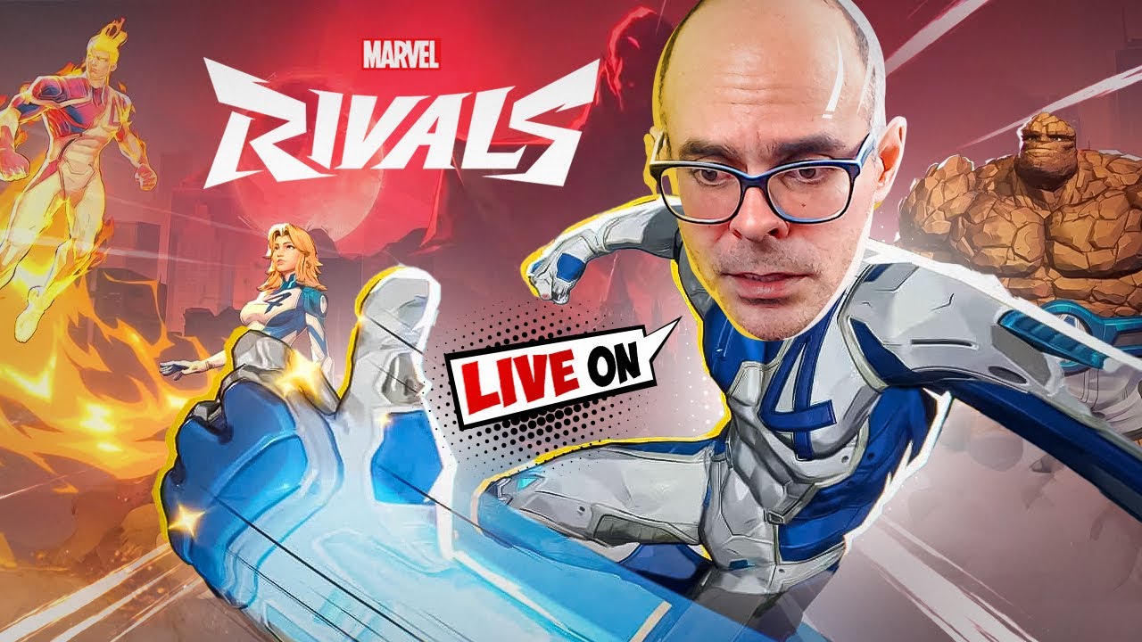 🔴 MARVEL RIVALS AO VIVO 🔴 JOGO DO ANO | NOVA ATUALIZAÇÂO | SEASON 1 🔥 ...