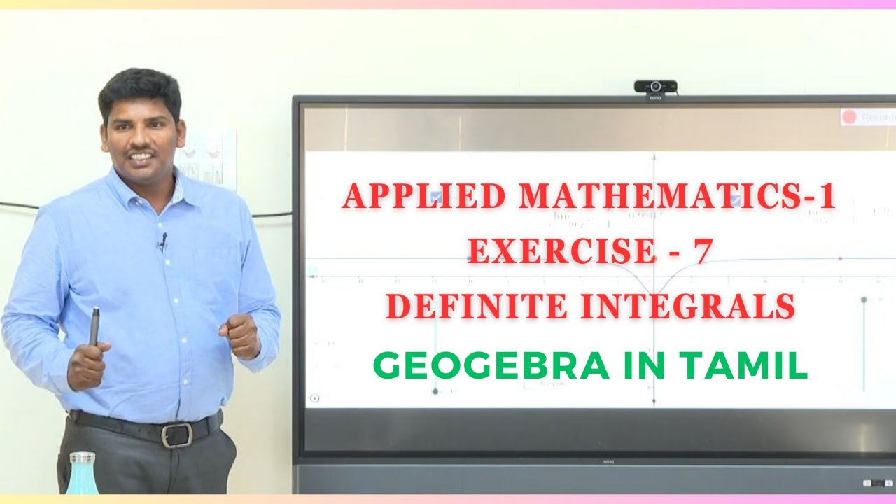 applied mathematics | exercise 7 | integration | definite integral ...