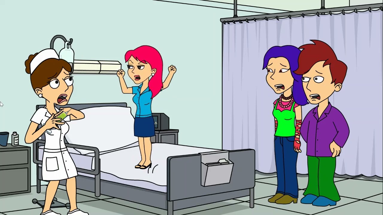 Satari Misbehaves At Her Flu Shot/Grounded - YouTube