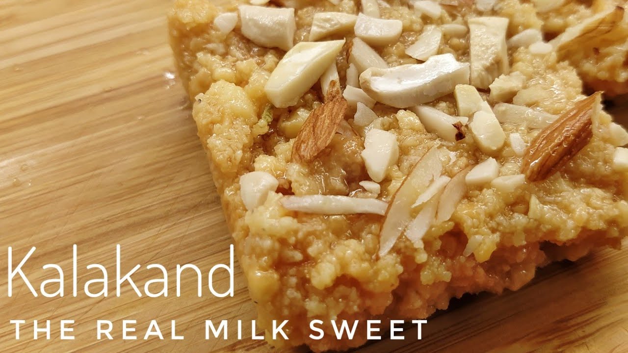 Kalakand Recipe | Milk Cake Recipe | Milk Sweet | Easy Sweet Recipe ...