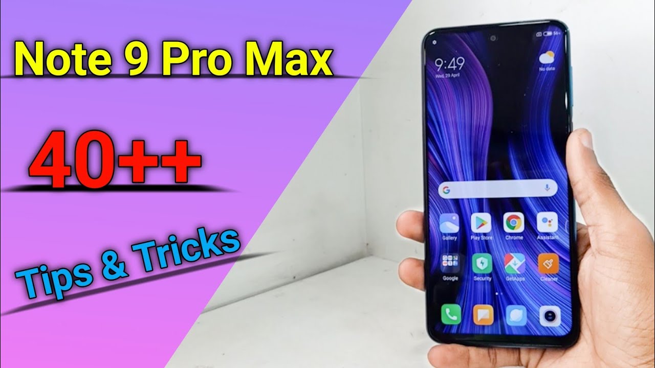 Redmi Note 9 Pro Max Tips And Tricks - Best 40++ Hidden Features - YouTube