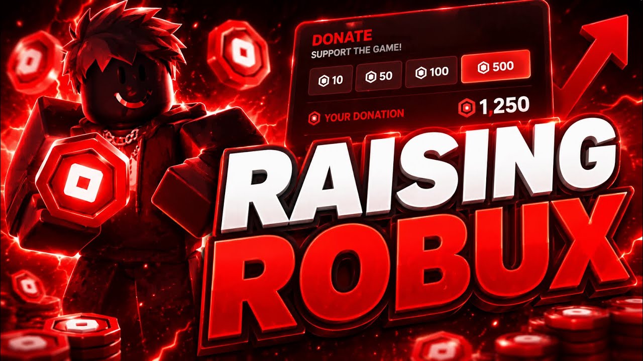 LIVE RAISING ROBUX pls donate(Joins ON)(TTS on) - YouTube