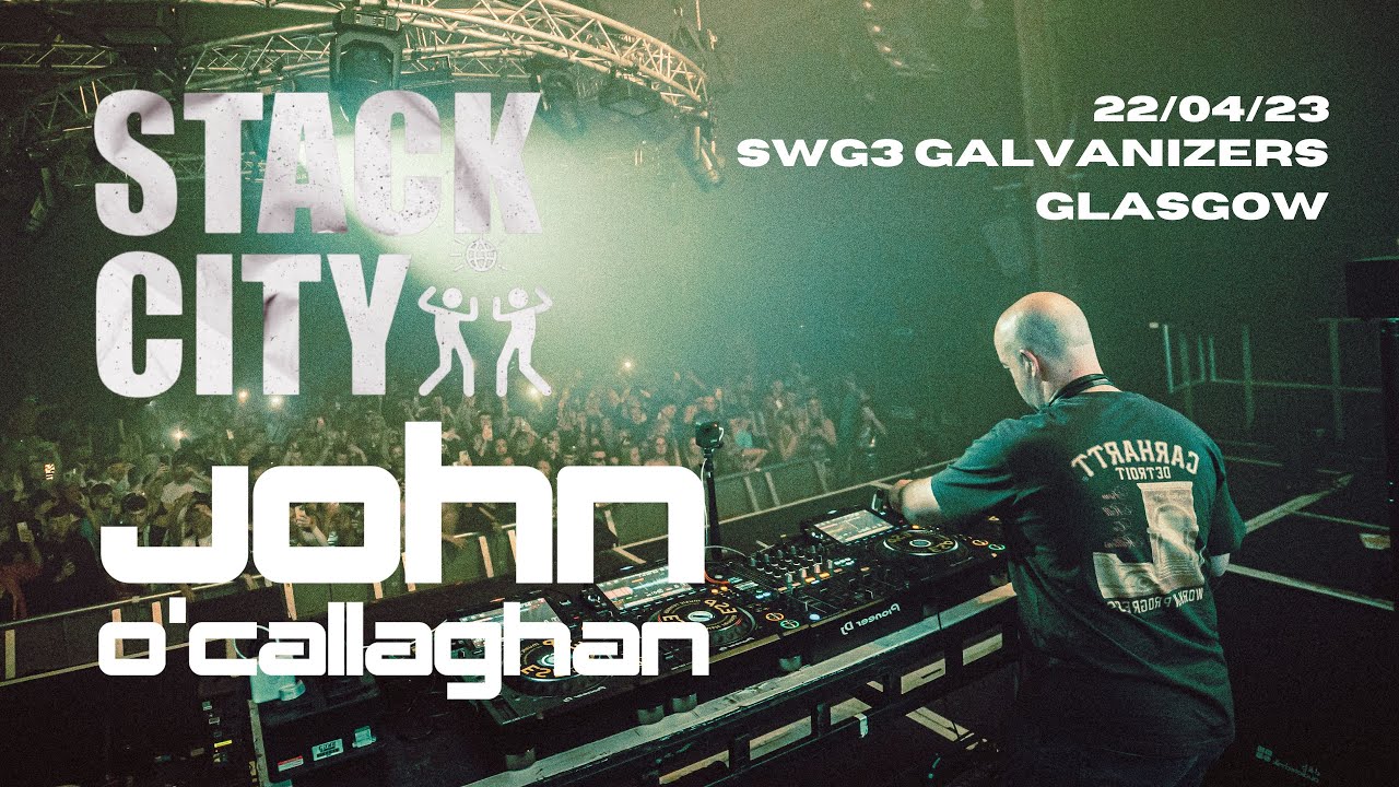 John O'Callaghan | Stack City Raves at SWG3 Galvanizers | 22/04/23 (4K ...