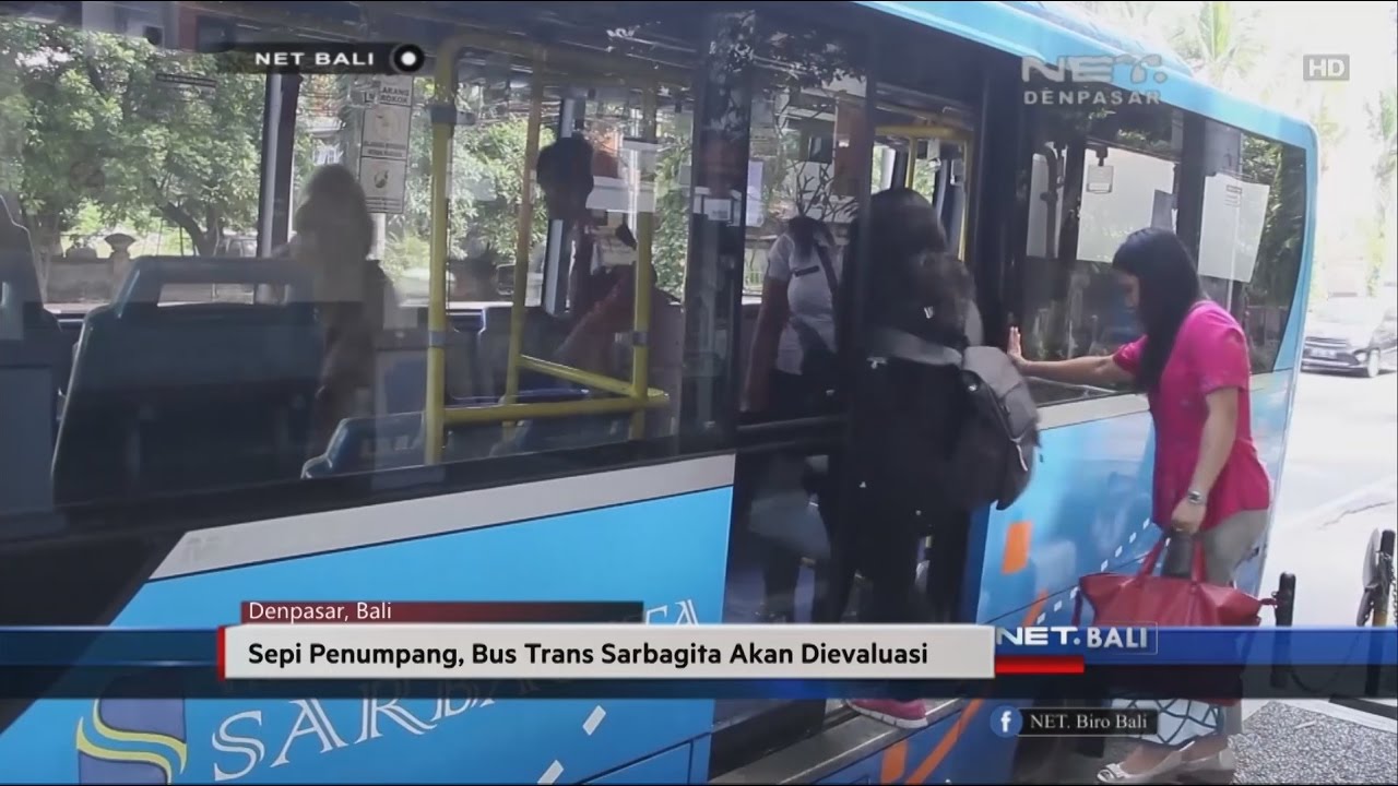 NET. BALI - SEPI PENUMPANG BUS TRANS SARBAGITA AKAN DI EVALUASI - YouTube