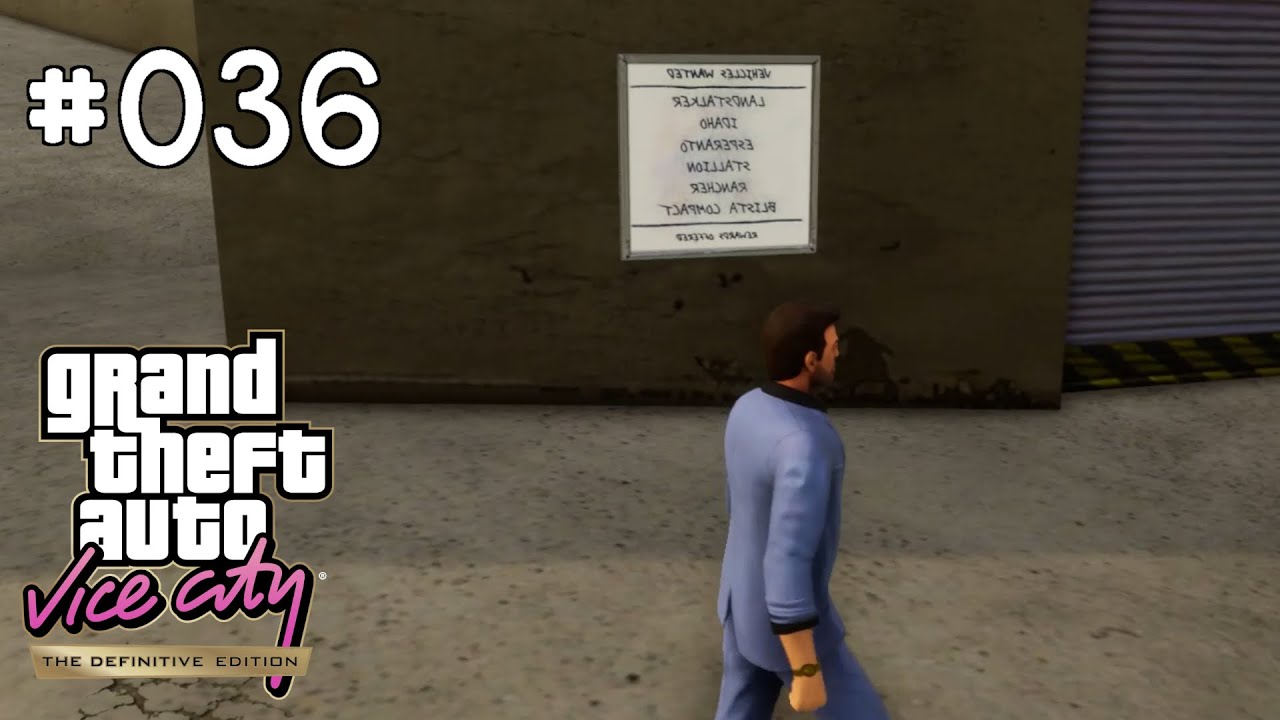 Import- / Export-Garage ★ GTA Vice City The Definitive Edition #036 ...