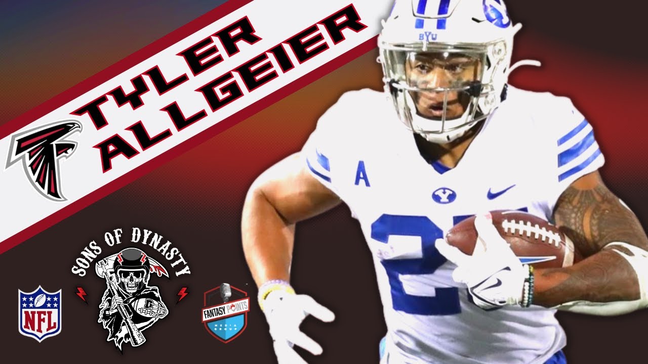 Tyler Allgeier, RB, Atlanta Falcons #NFL - YouTube