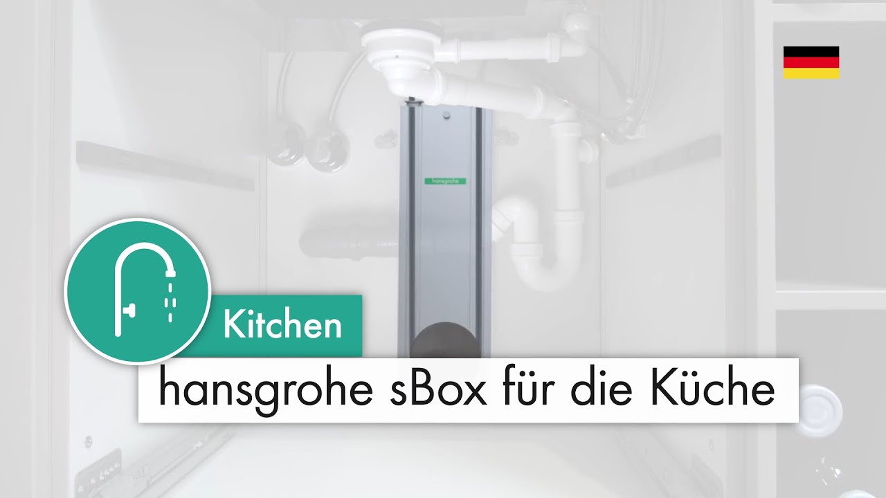 hansgrohe sBox für die Küche - YouTube