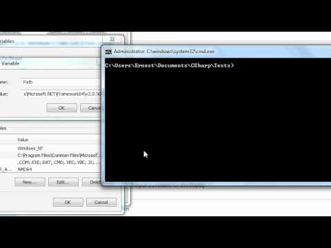 Compiling C# in the Command Prompt - YouTube