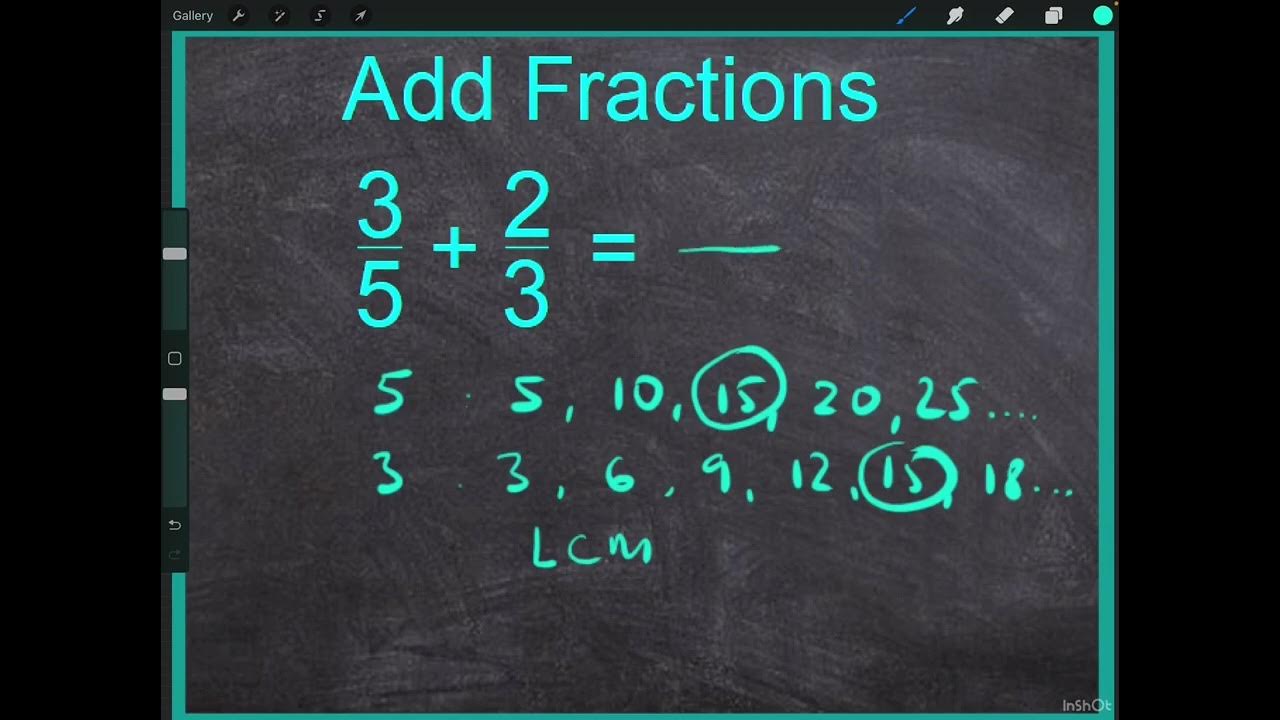 Adding Fractions - YouTube