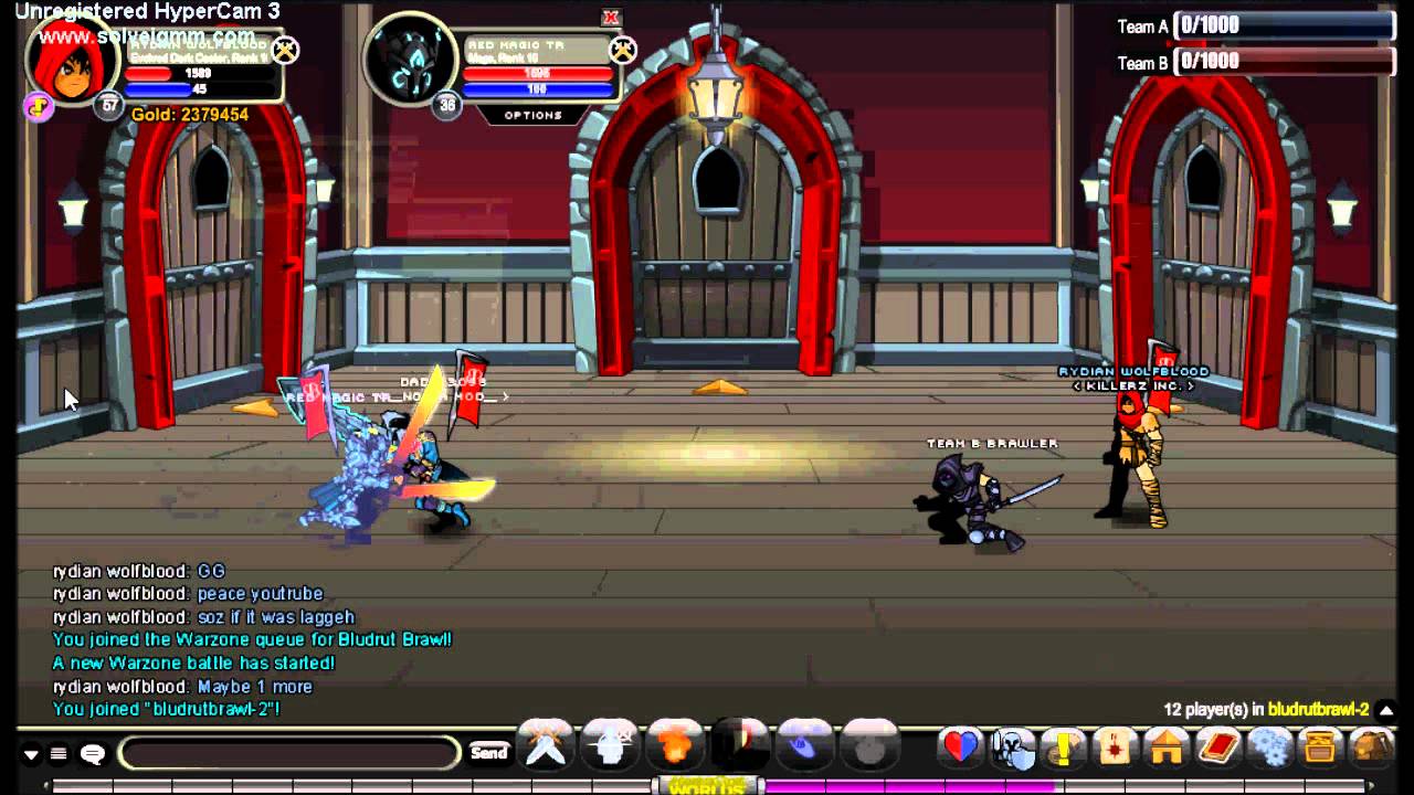 =AQW= Evolved Dark Caster in PvP - YouTube