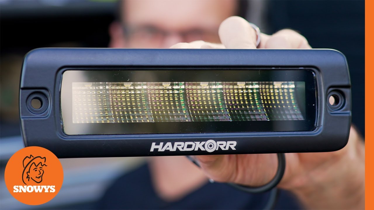 Hard Korr XDW Series 30W Flush Mount LED Hyperflood Work Light - YouTube