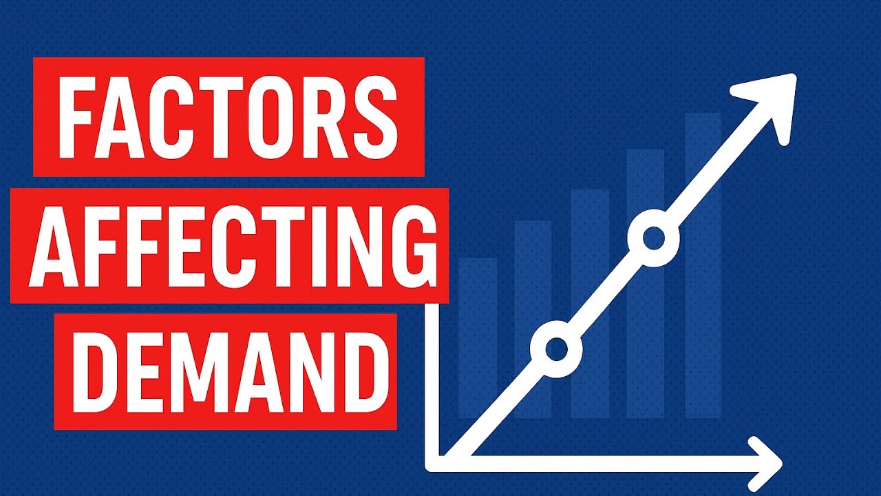 Factors Affecting Demand | Economics Explained for O & A Levels” - YouTube