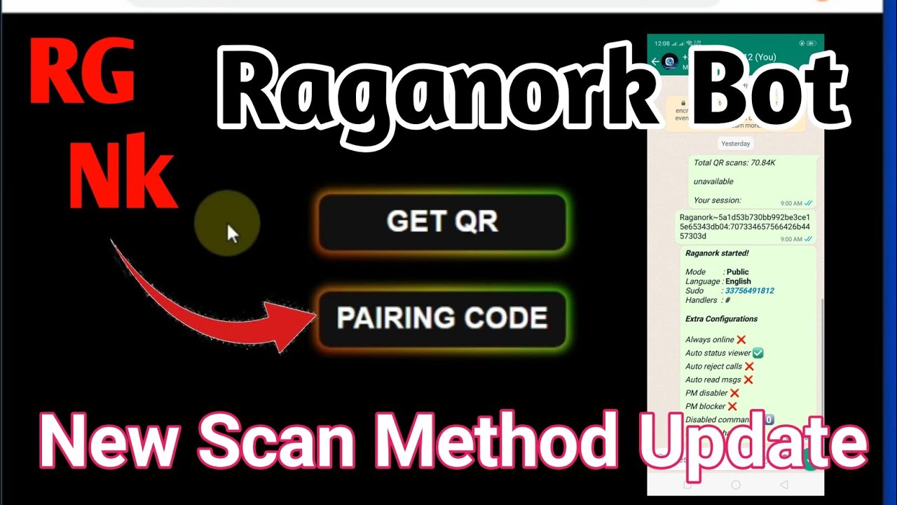 New Method Update Raganork Whatsapp Bot Technical Malik Official Youtube