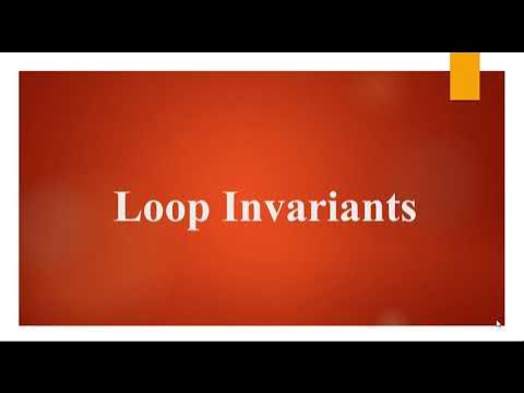 Loop Invariants | Discrete Structures - YouTube