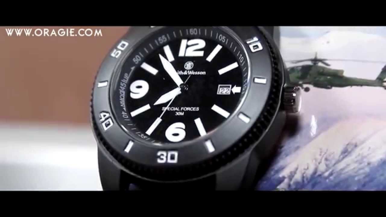 Smith & Wesson Paratrooper Watch - YouTube