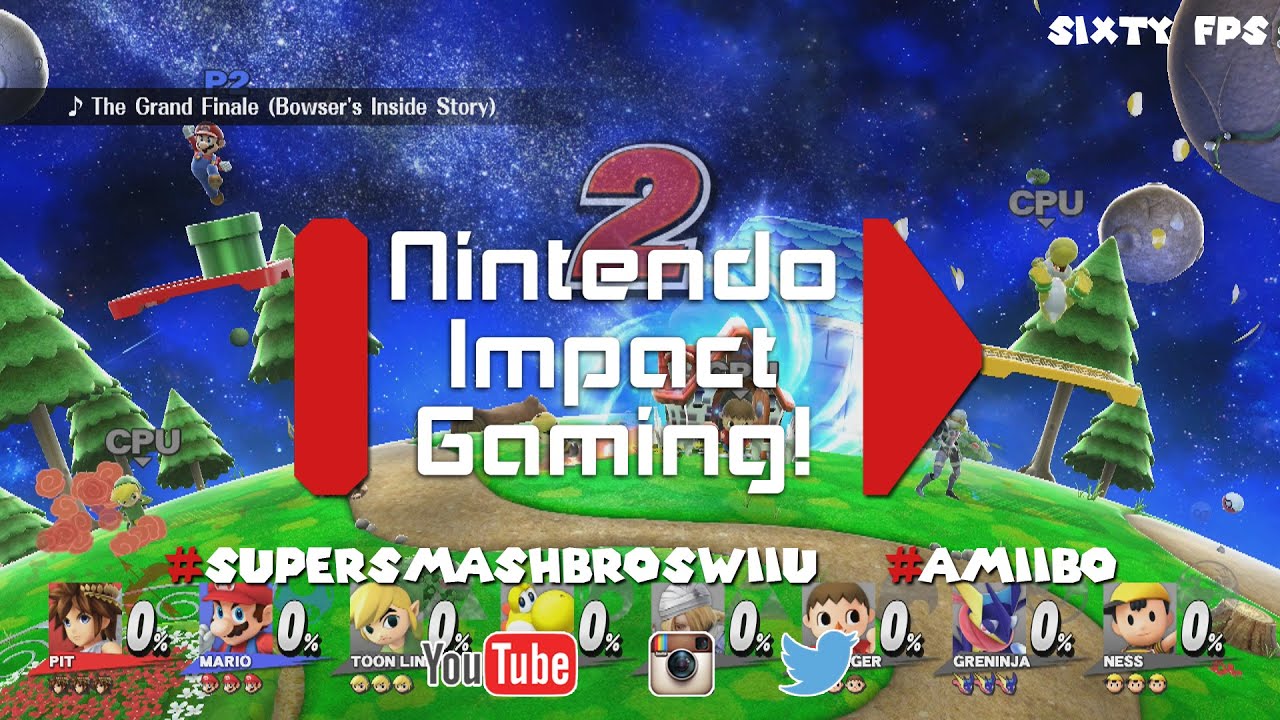 Nintendo Impact Gaming! - Super Smash Bros. Wii U Gameplay - YouTube