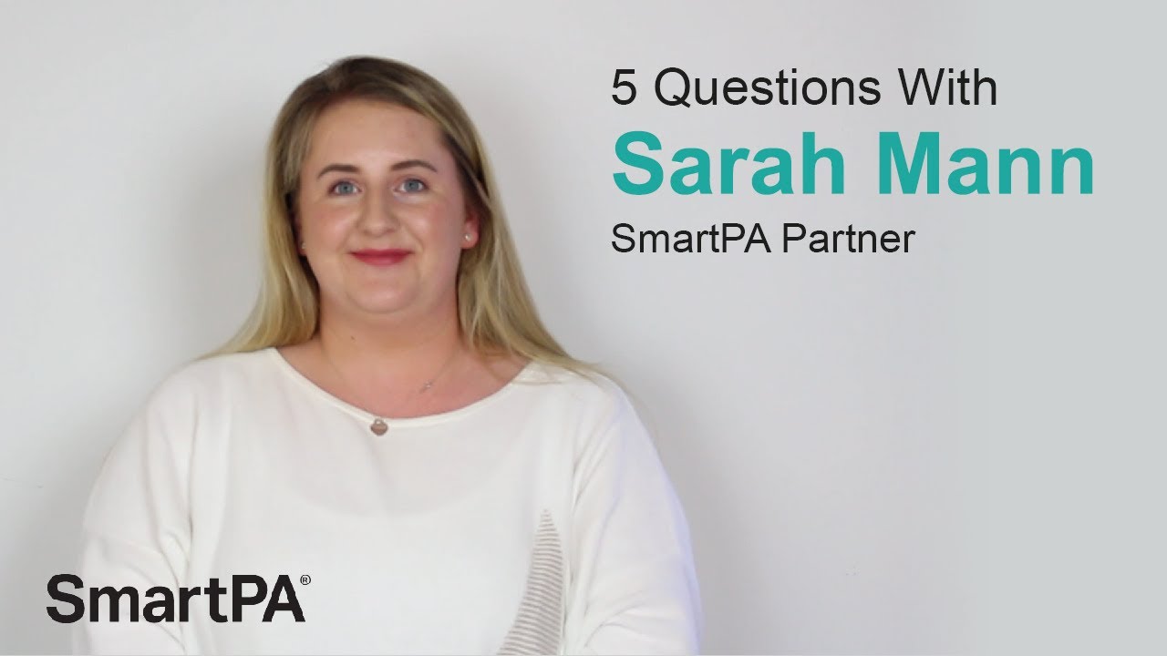5 Questions With Sarah Mann | SmartPA Partner - YouTube