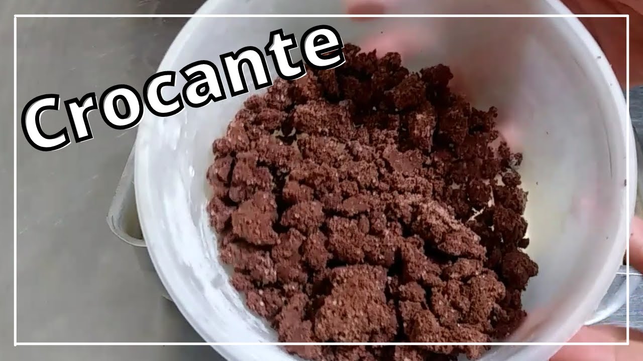🍫 Aprende un Fácil Crumble de Chocolate hecho a mano.🍫 - YouTube