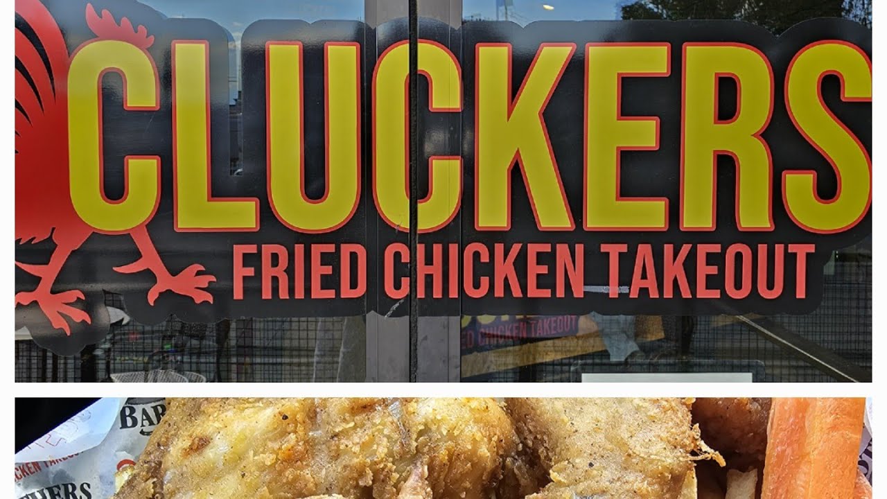 Eating At Cluckers In Reno Nevada - YouTube