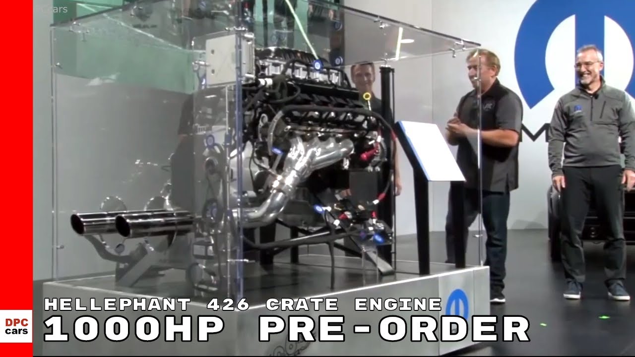 Mopar Accepting Pre Orders On Hellephant 426 Supercharged Crate HEMI ...