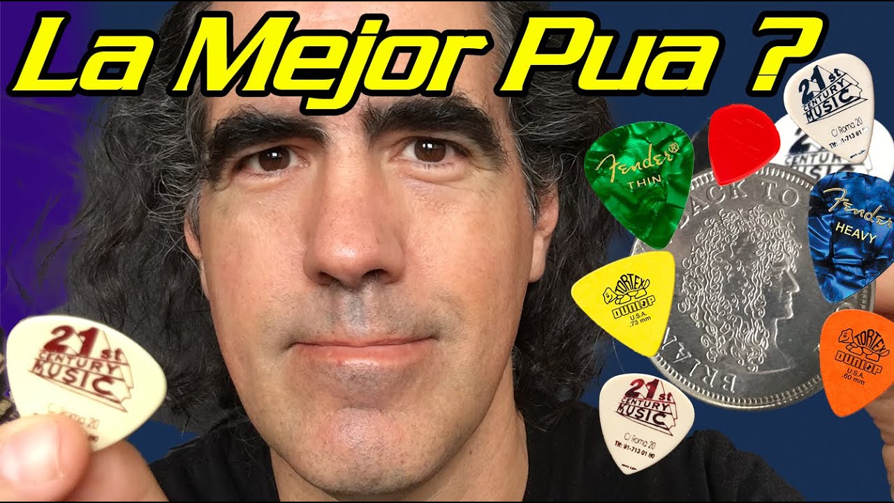 Tipos de Pua. Como elegir una púa adecuada para Guitarra eléctrica o ...