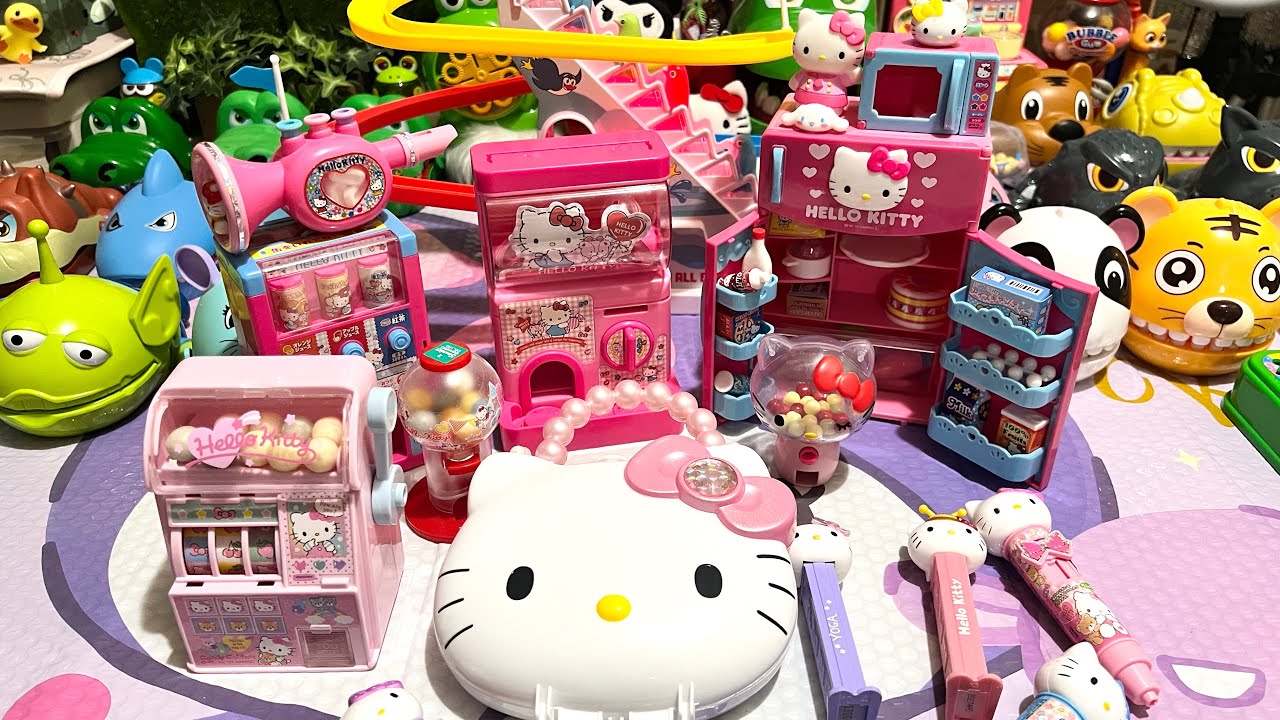 LETS PLAY HELLOKITTY COLLECTION HAPPY ASMR - YouTube