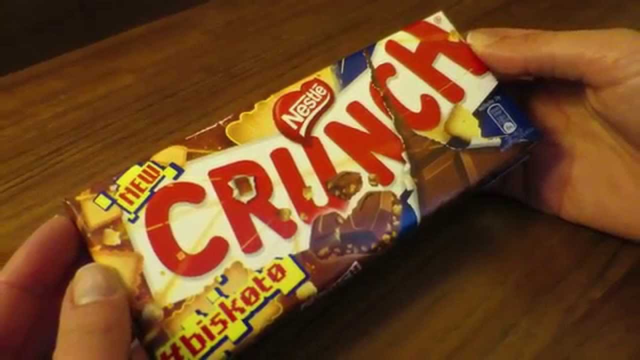 Unboxing the NEW Nestlé Crunch chocolate bar from Europe - YouTube