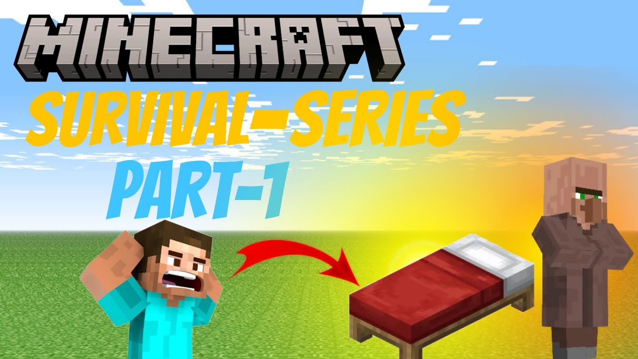 MINECRAFT SURVIVAL SERIES PART-1 #minecraft 🤫🤫 Minecraft Video With My ...