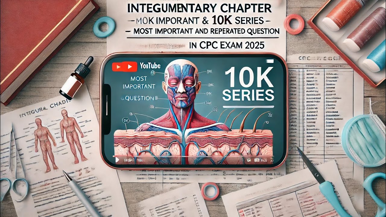 CPC-2025 | 10K Series | Integumentary Chapter | Medical Coding | AAPC ...