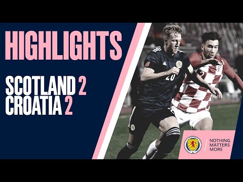 HIGHLIGHTS | Scotland U21s 2-2 Croatia U21s