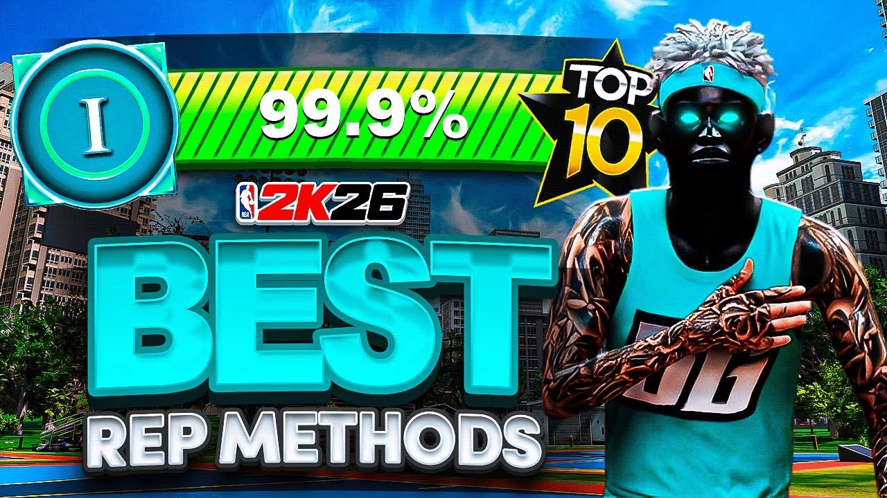 BEST & FASTEST WAYS TO GET REP in NBA 2K26! BEST REP TIPS! UNLOCK CAP ...