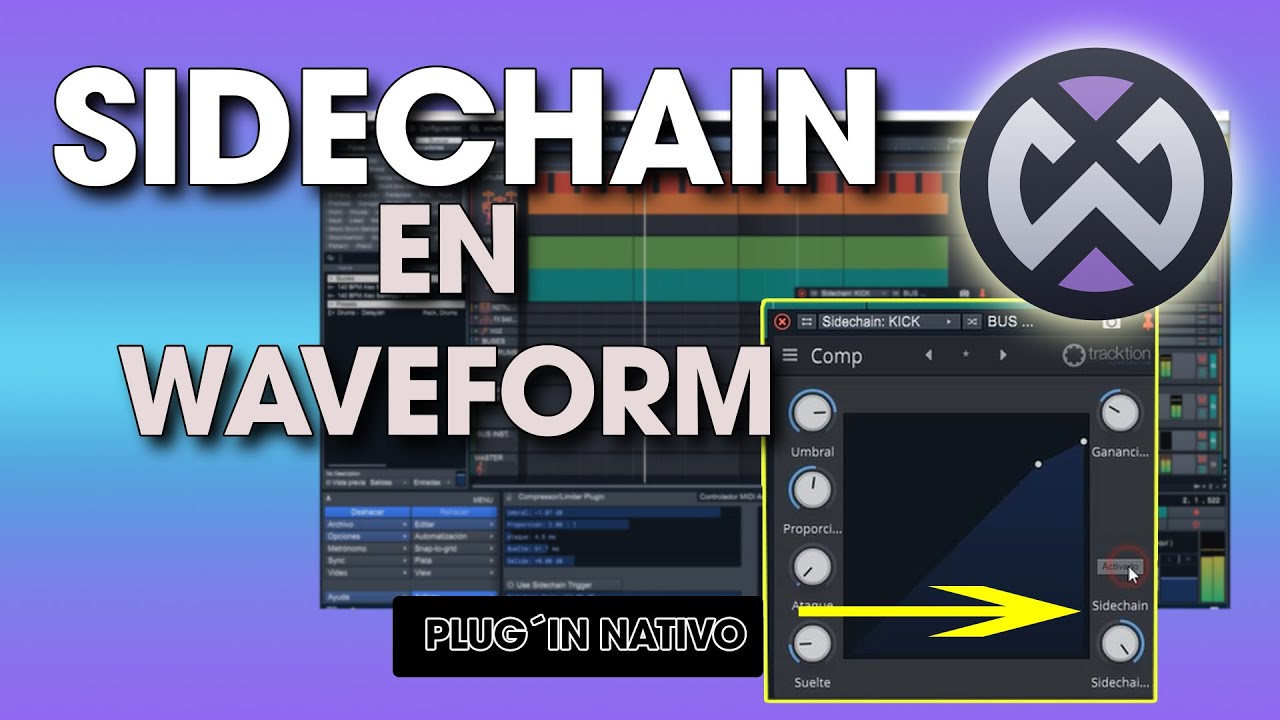 COMO HACER SIDECHAIN EN WAVEFORM 2022 (Con plugin nativo) - YouTube