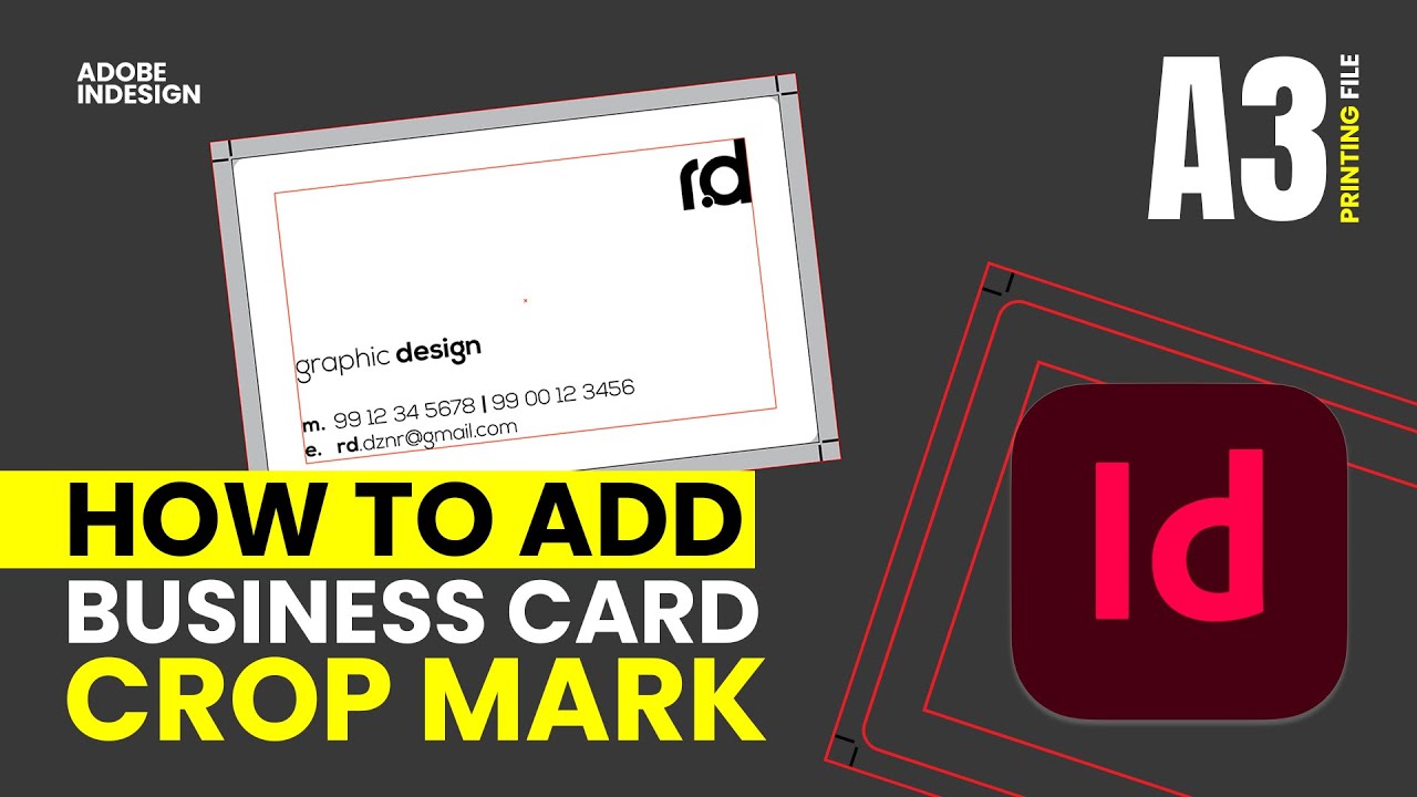 How To Create Crop Marks In Indesign Video Tutorial YouTube How To Create Crop Marks In Indesign Video Tutorial YouTube