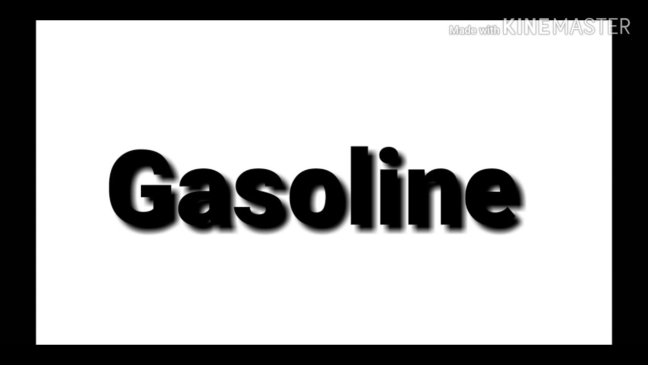 Gasoline music video - YouTube