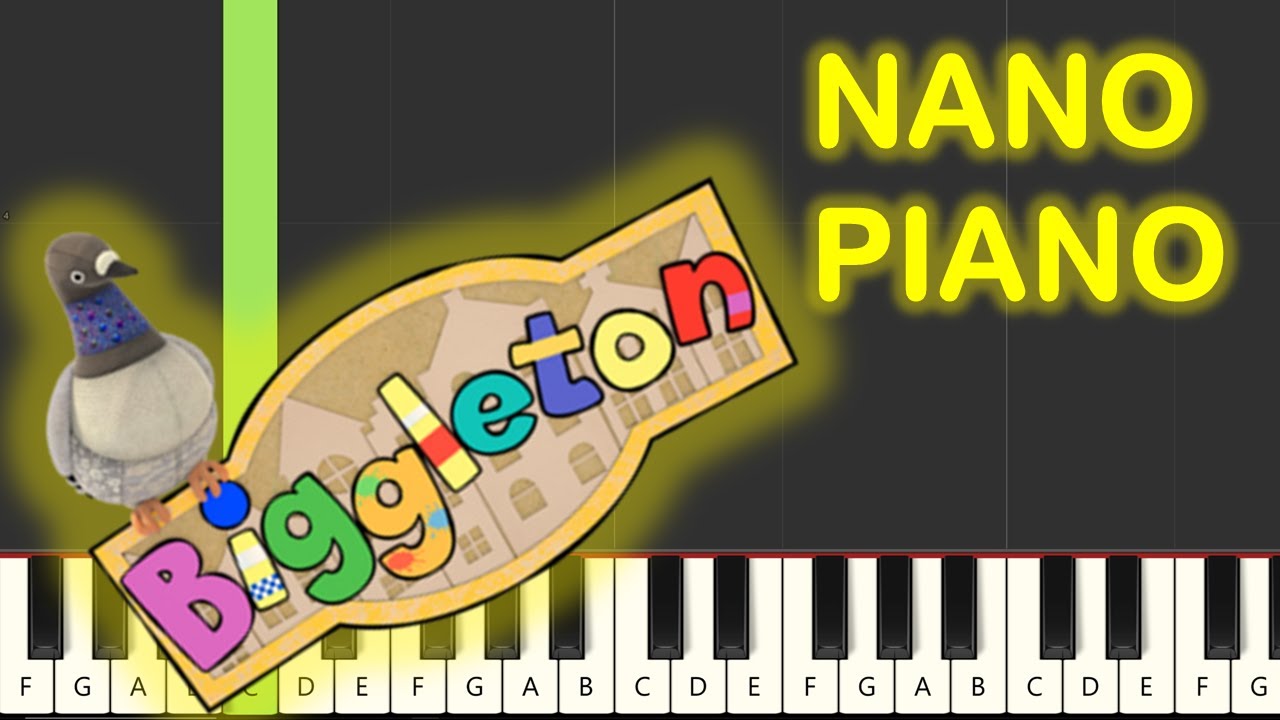 Learn How To Play CBeebies - Biggleton Theme Song With This Piano ...