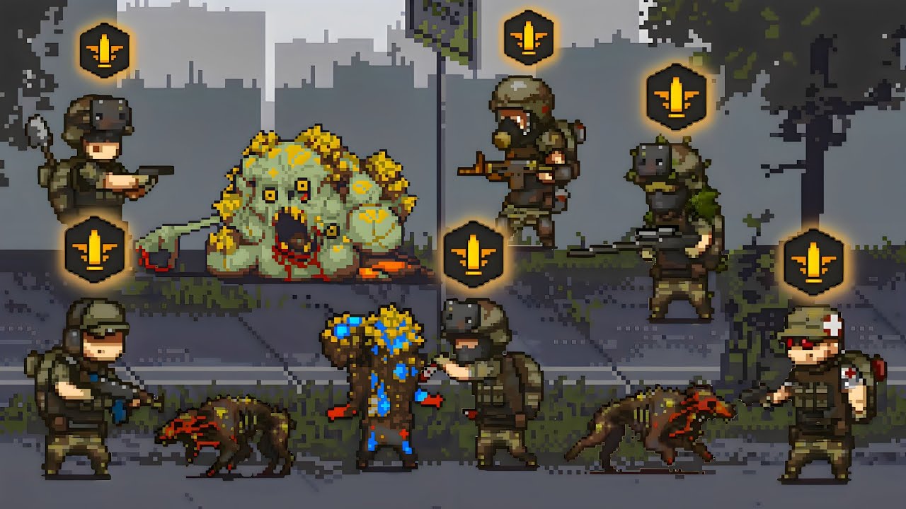 5 MILITARY VS 5 ZOMBIES LEVEL 99 - Dead Ahead Zombie Warfare - YouTube
