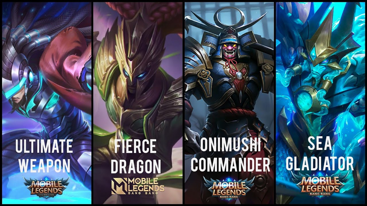 Alpha Skins Comparison Mobile Legends - YouTube